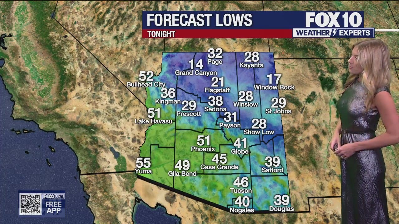 Arizona weather forecast: Cool, clear weekend before storm system ...