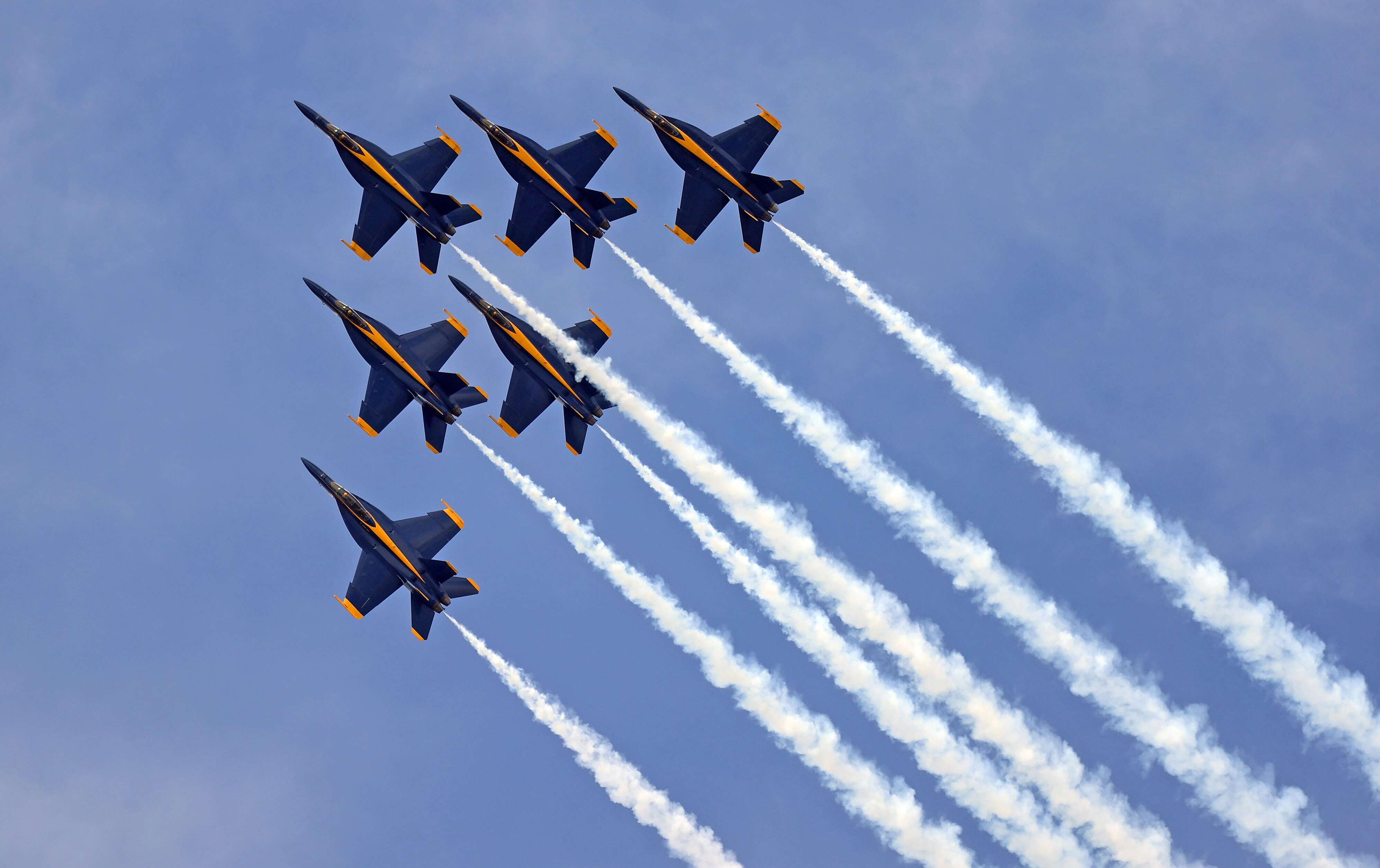 Blue Angels pilots visit Cleveland on Monday to plan 2026 Air Show