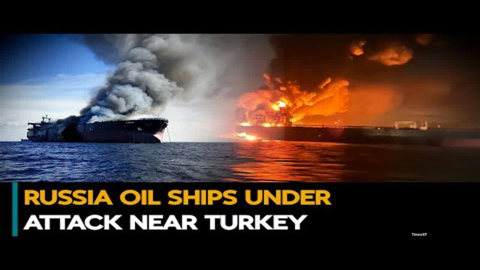 Russian Oil Ships Under Attack In Black Sea