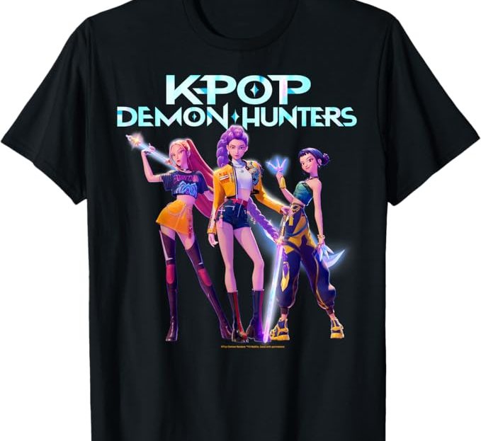 These Official KPop Demon Hunters T-Shirts Are on Sale for Cyber Monday