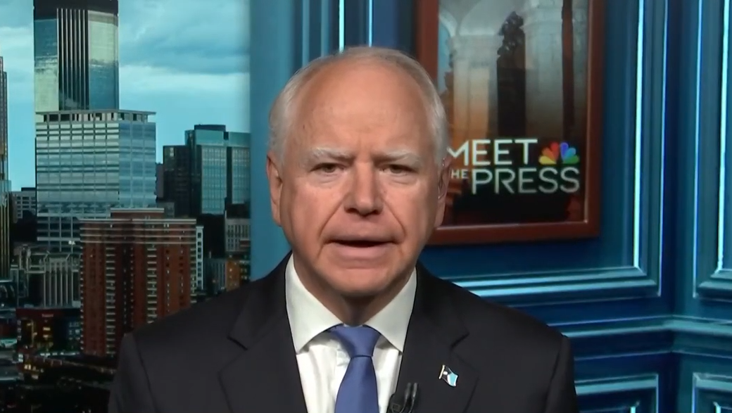 'This Is Not Normal Behavior': Tim Walz Calls Out Trump On His Glaring ...