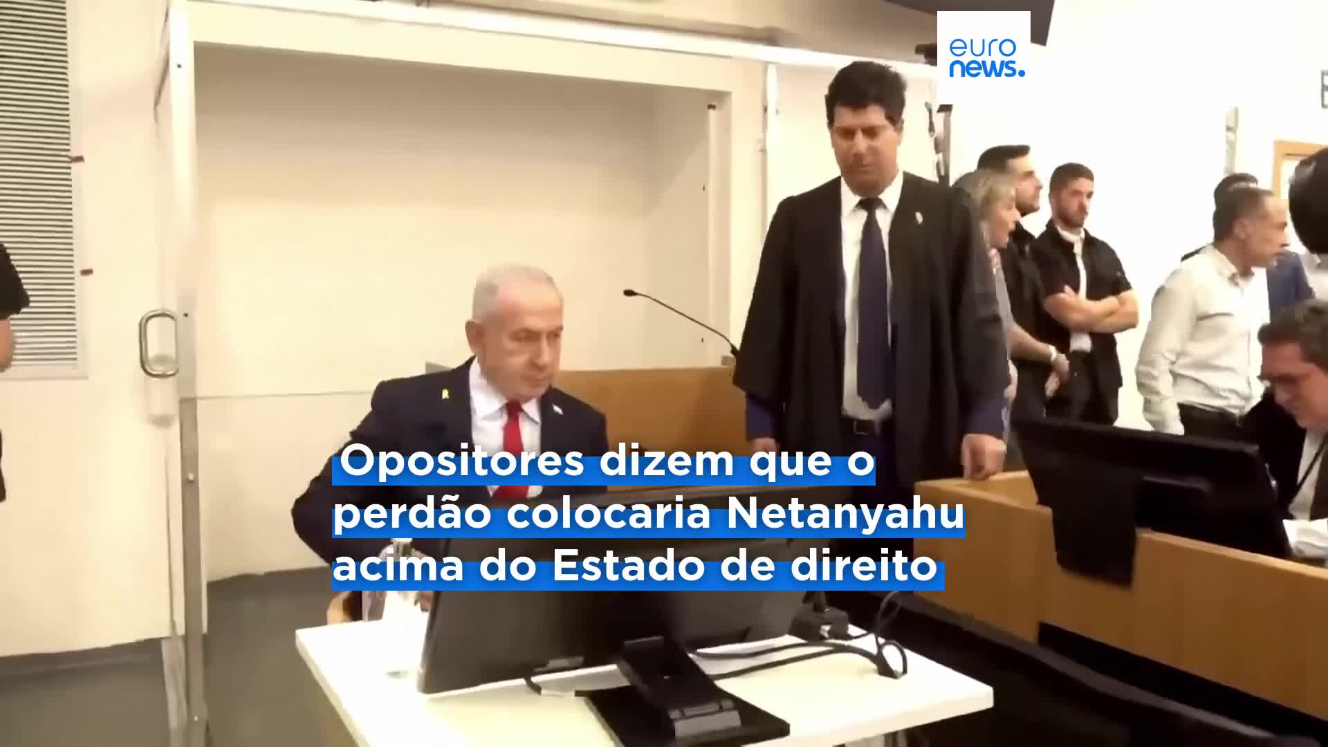 Netanyahu pede ao Presidente de Israel que lhe conceda perdão sobre as ...