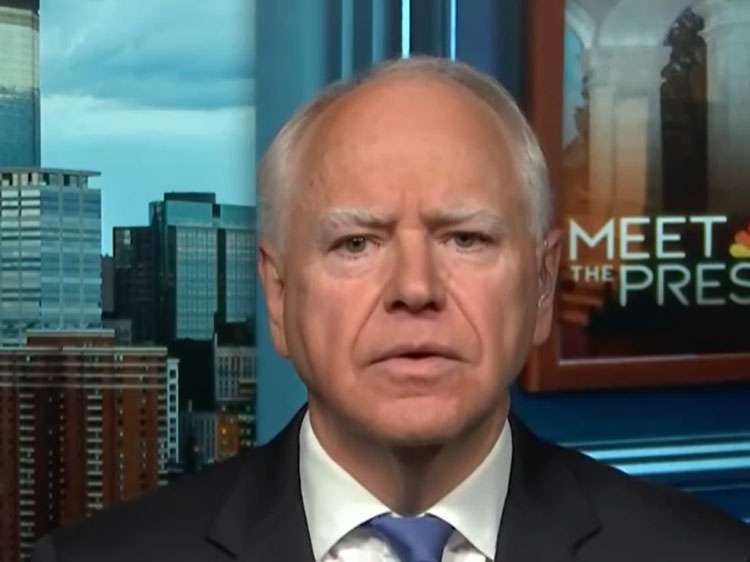 Tim Walz: Trump Is "Not Normal," "Not Healthy," "Fading Physically ...