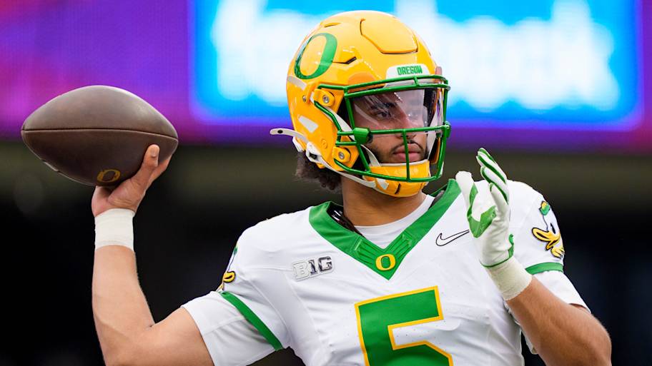 What Dante Moore Said After Oregon's Win Over Washington