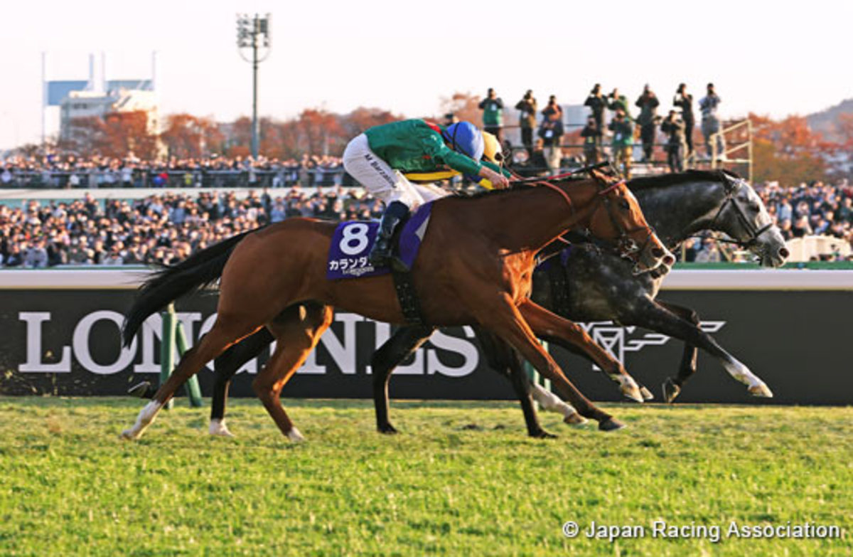 Calandagan Wins Japan Cup Thriller In Record Time