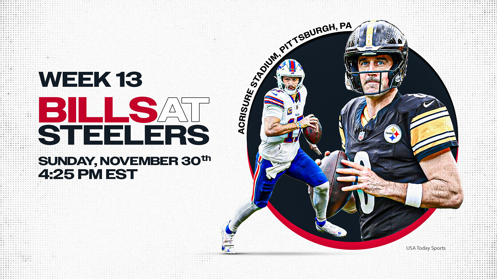 Steelers vs Bills, Week 13: Final score, breaking news, scoring plays