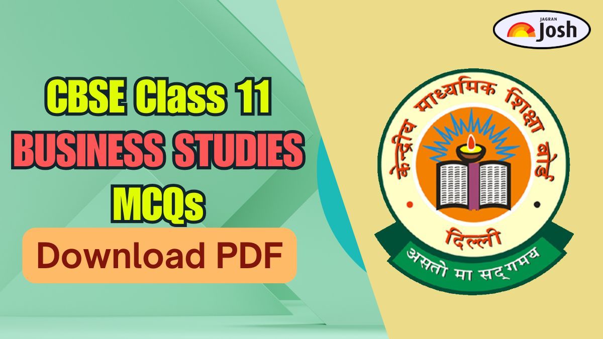 MCQs for CBSE Class 11 Business Studies: Download Chapter-Wise ...