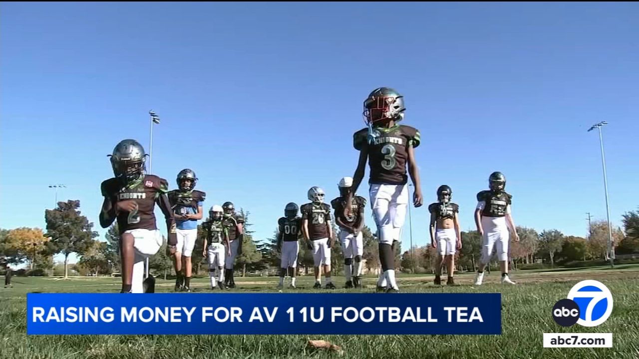 Antelope Valley youth football team gets donation to travel to ...