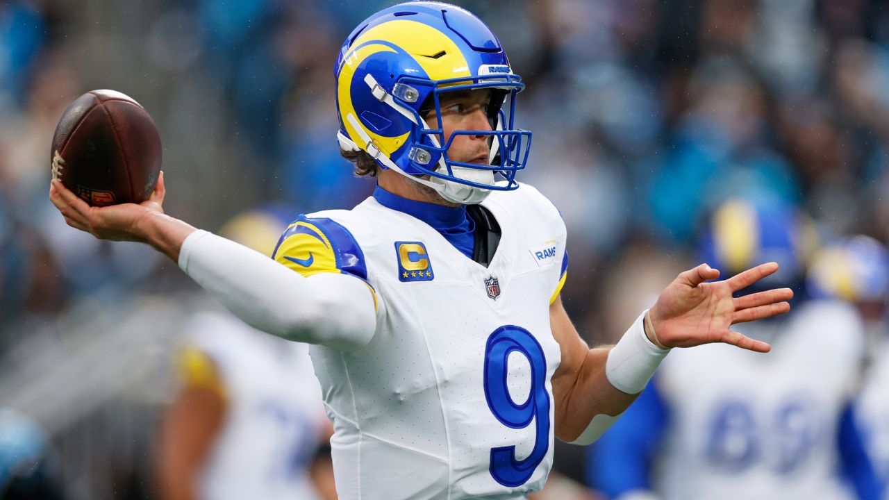 Rams QB Matt Stafford to play against Bears despite sprained finger ...