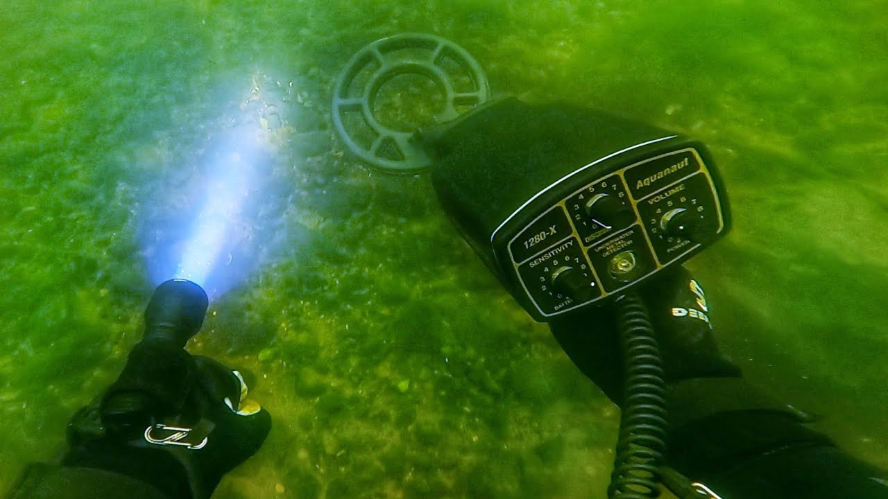 I went metal detecting underwater & you have to see for yourself what I ...