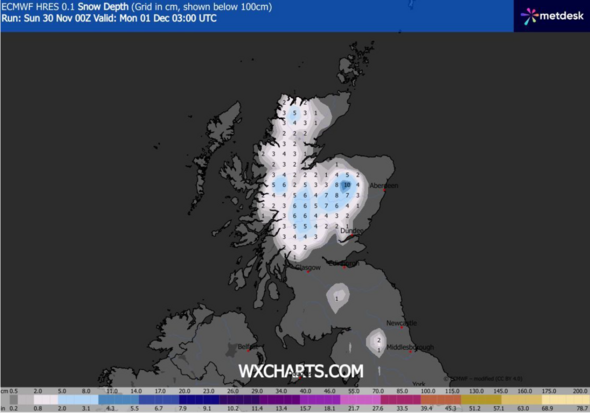 UK snow forecast as 4 inches and -6C freeze to hit in hours - 6 ...