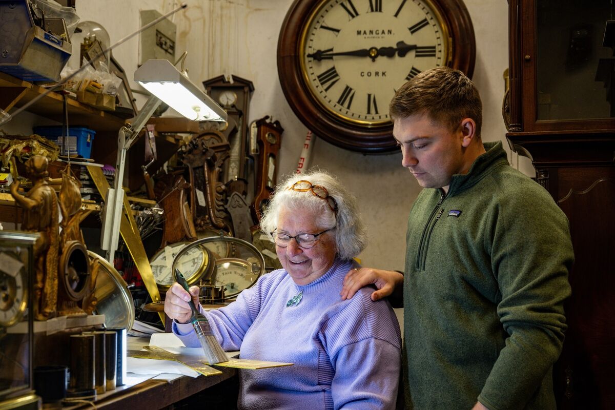 Meet the 90-year-old former ballerina helping to restore Shandon's clock