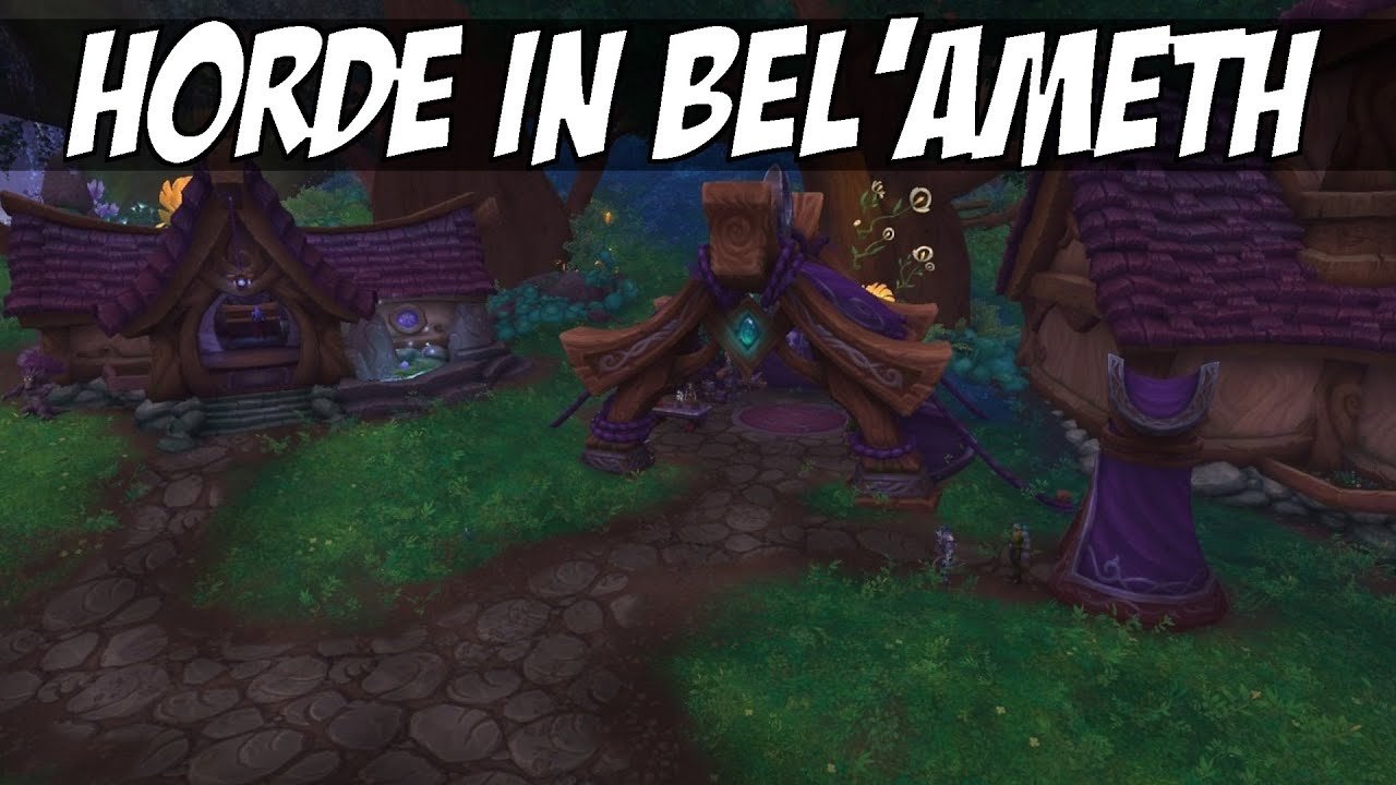 Patch 10.2.5: Auch die Horde kann die neue Nachtelfen-Stadt in ...