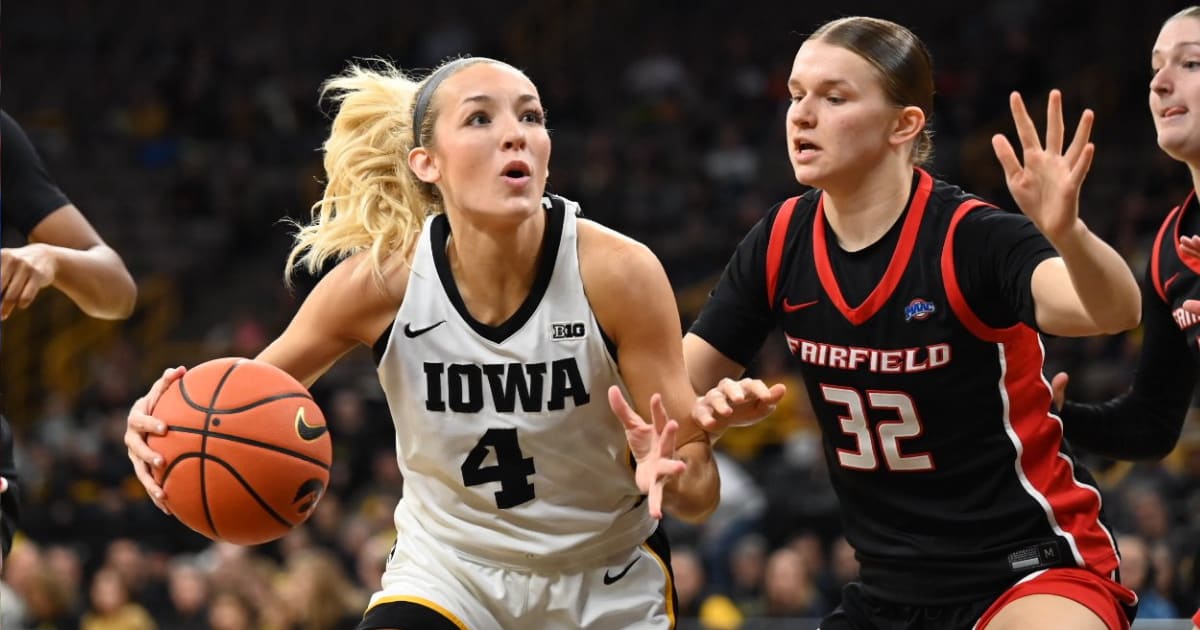 BOX SCORE RECAP: Hawkeyes win a battle over Fairfield