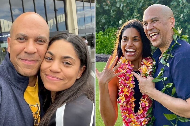'Grateful' Cory Booker weds much younger Alexis Lewis in two ceremonies ...