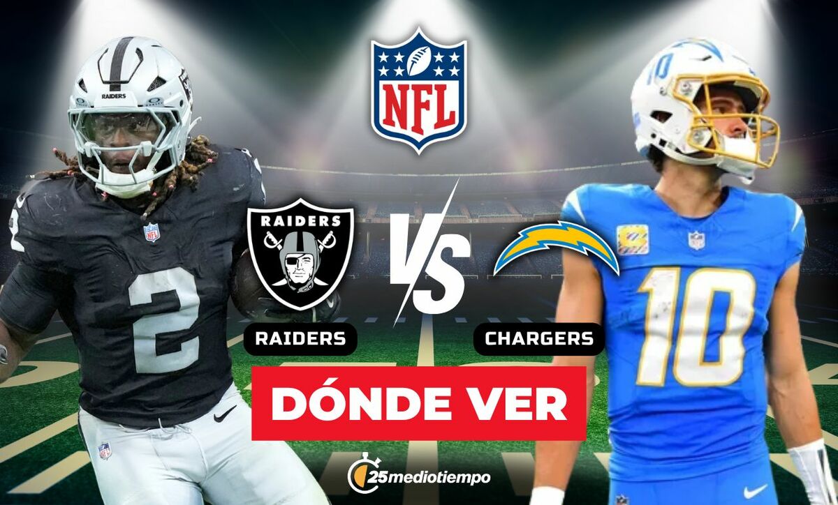 Raiders vs. Chargers EN VIVO: ¿A qué hora y dónde ver partido HOY ...