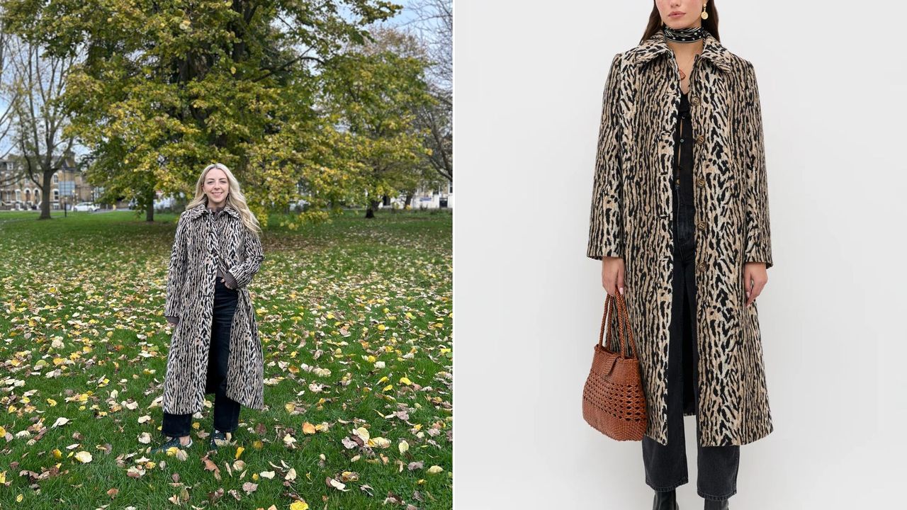 I can't believe this bestselling Rixo leopard print coat is still in ...