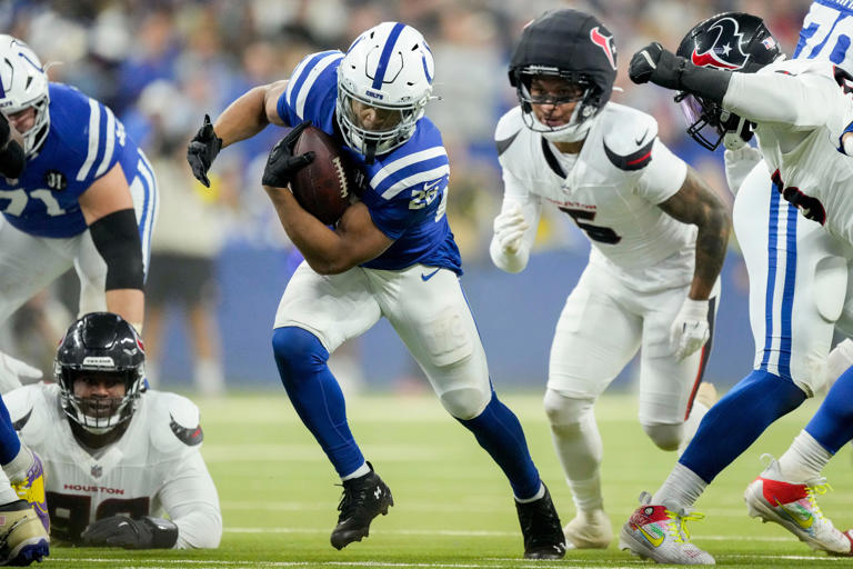 Colts RB Jonathan Taylor stats, numbers today in Week 13 vs. Houston Texans