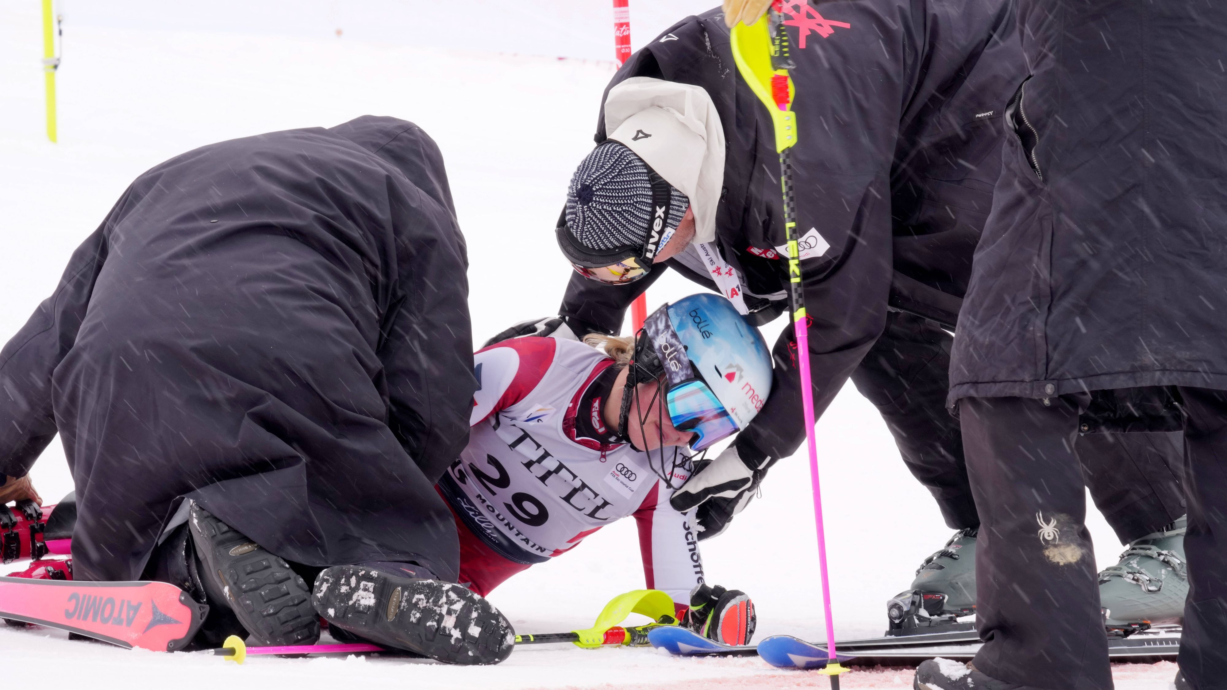 Entwarnung bei Österreicherin Hörhager nach Slalom-Sturz
