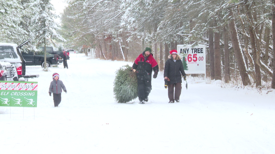 Christmas is in the air after first snowfall has NE Wisconsin picking ...