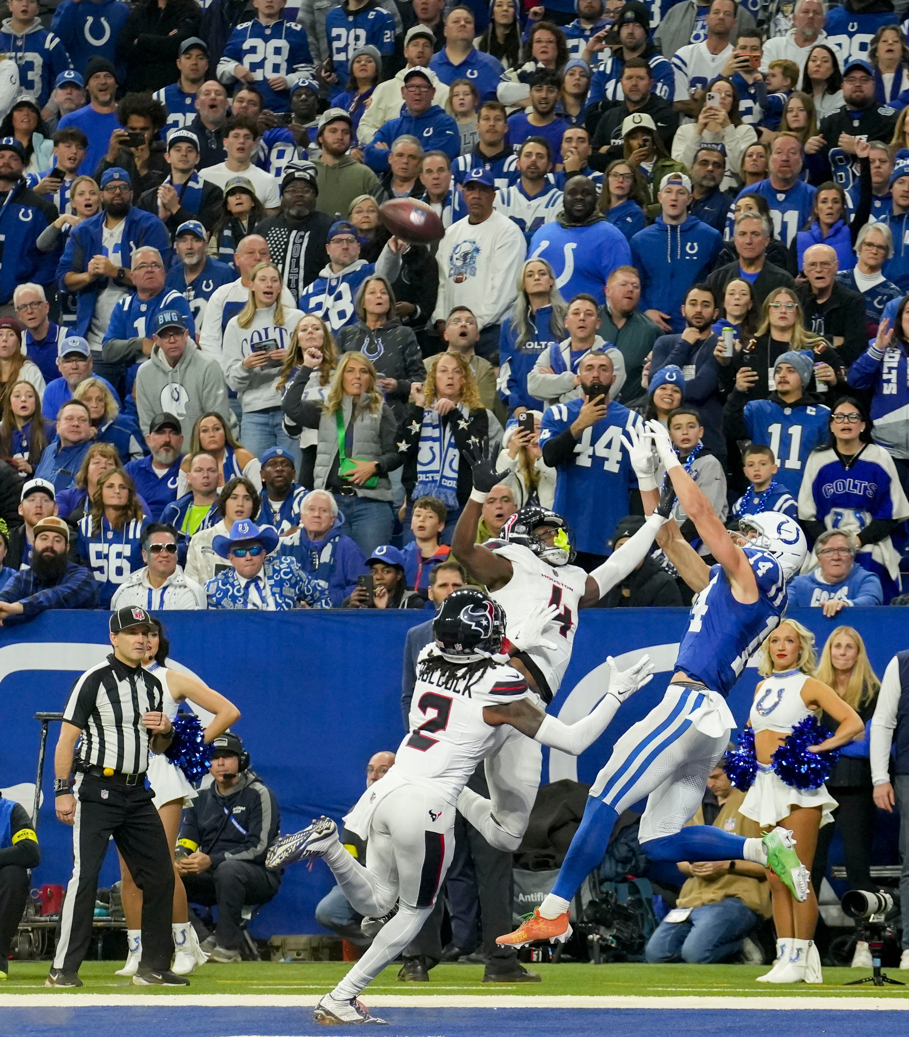 How Colts WR Alec Pierce ended up playing safety against Texans