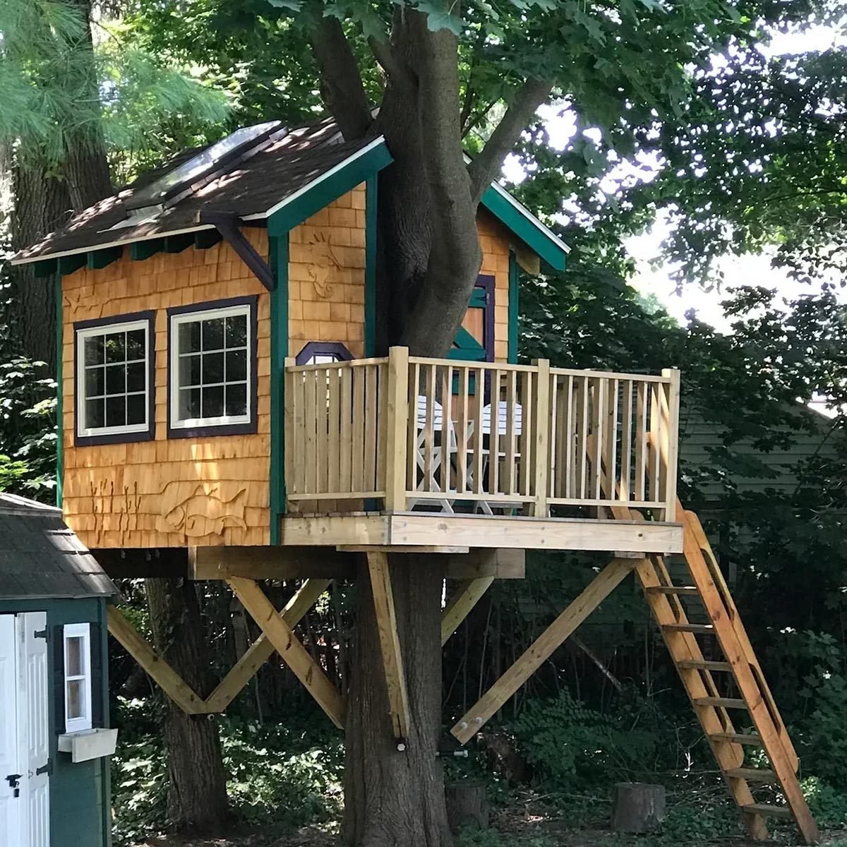 8 treehouse kits to make your backyard the place for family fun