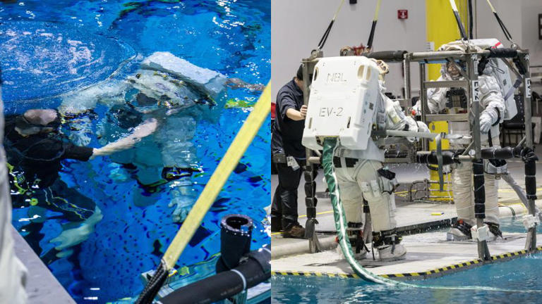 NASA tests new spacesuits for future moonwalks as Artemis program ramps up