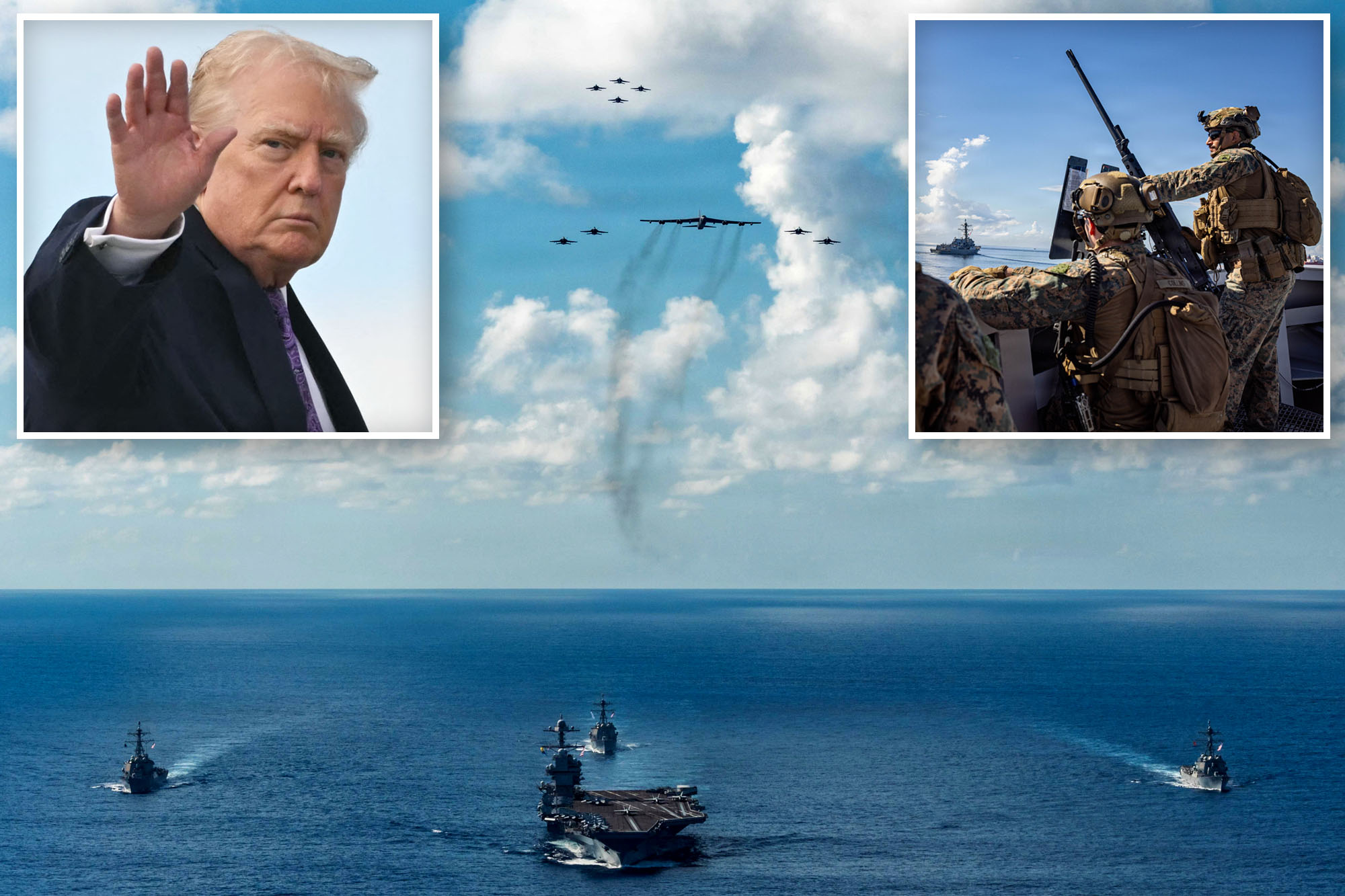 11 US warships and 15,000 troops now in Caribbean as Venezuela tensions escalate