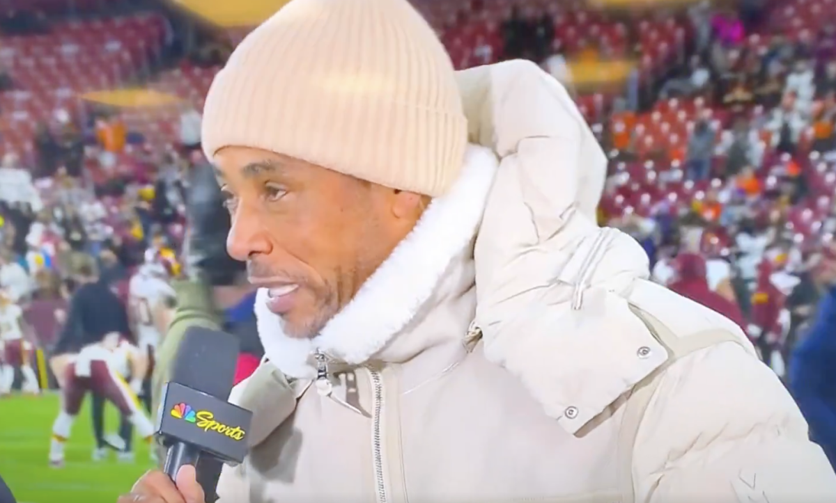 Rodney Harrison Has 'Scary' Moment Live On NBC Sunday Night