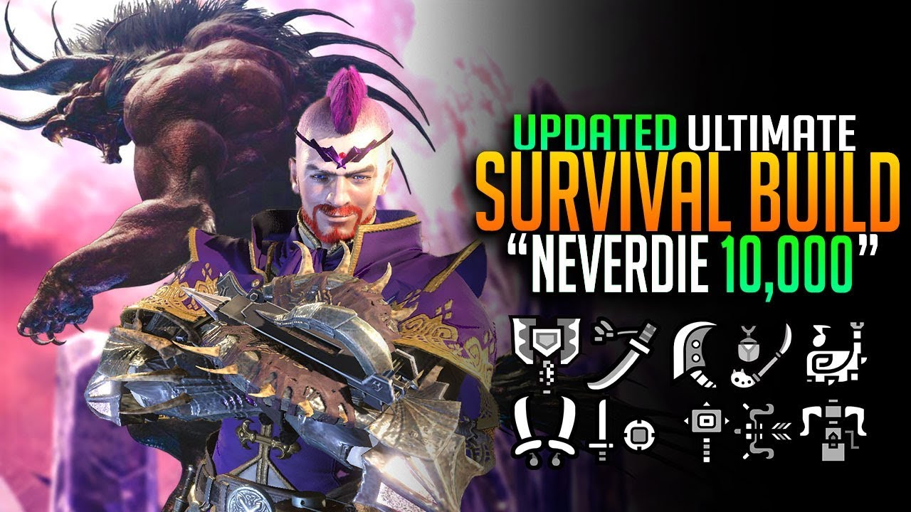 How to Never Die in Monster Hunter World: Ultimate Survival Mixset