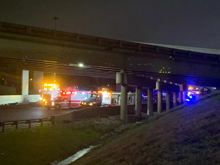 1 dead after 18-wheeler overturns on I-20/59, westbound lanes closed near Exit 124B