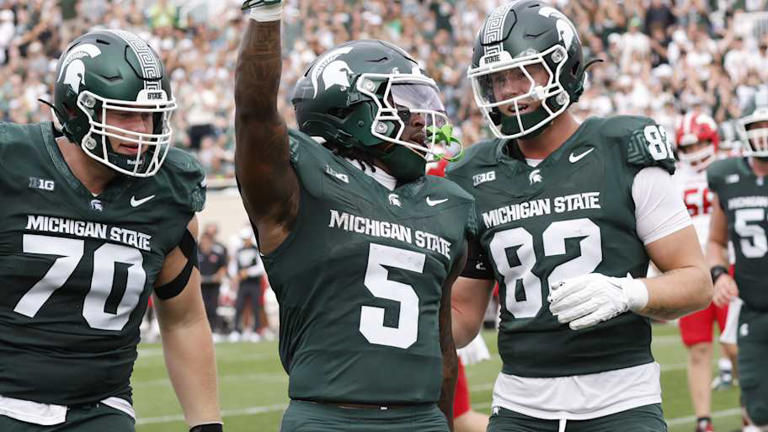 Top Michigan State RB Announces Plans to Enter Transfer Portal