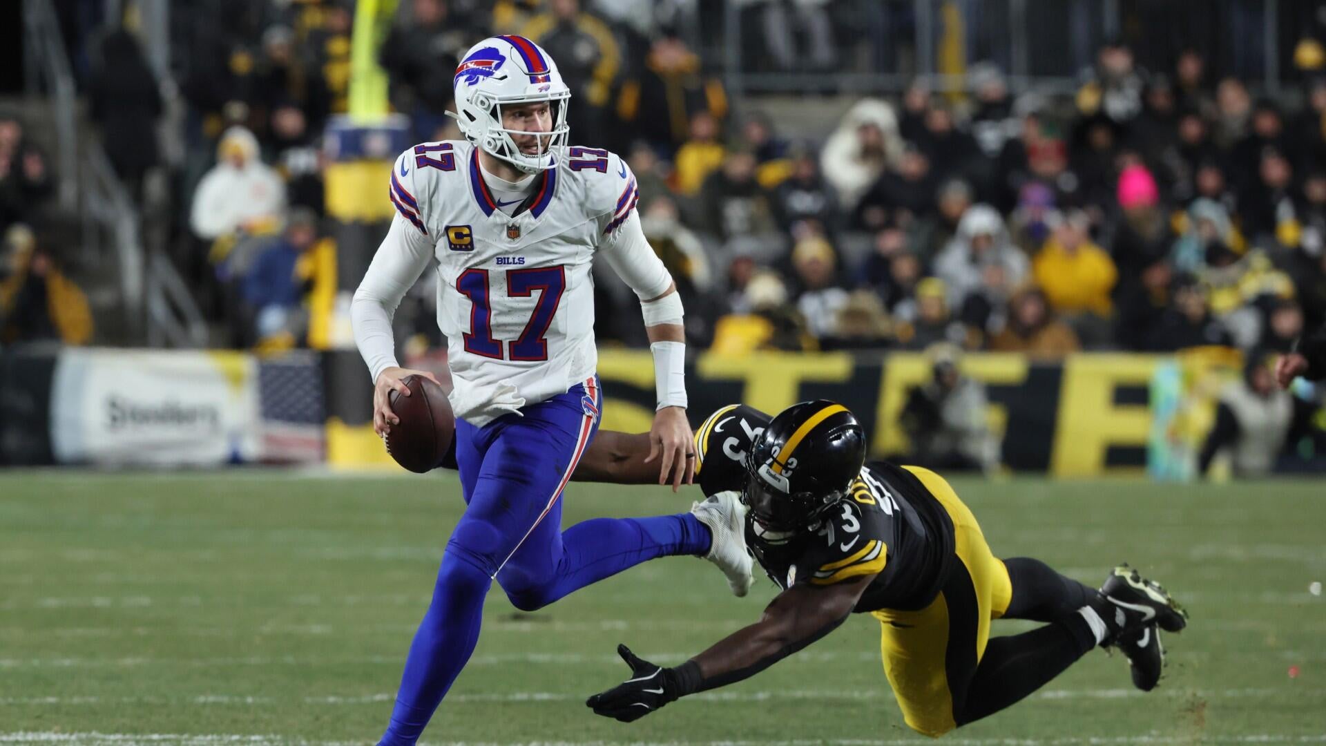 LOOK: Josh Allen breaks Cam Newton's NFL record for touchdown runs by a ...