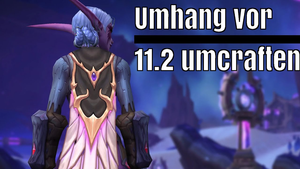 Ihr tragt einen gecrafteten Umhang mit Embellishment? Dann müsst ihr ...