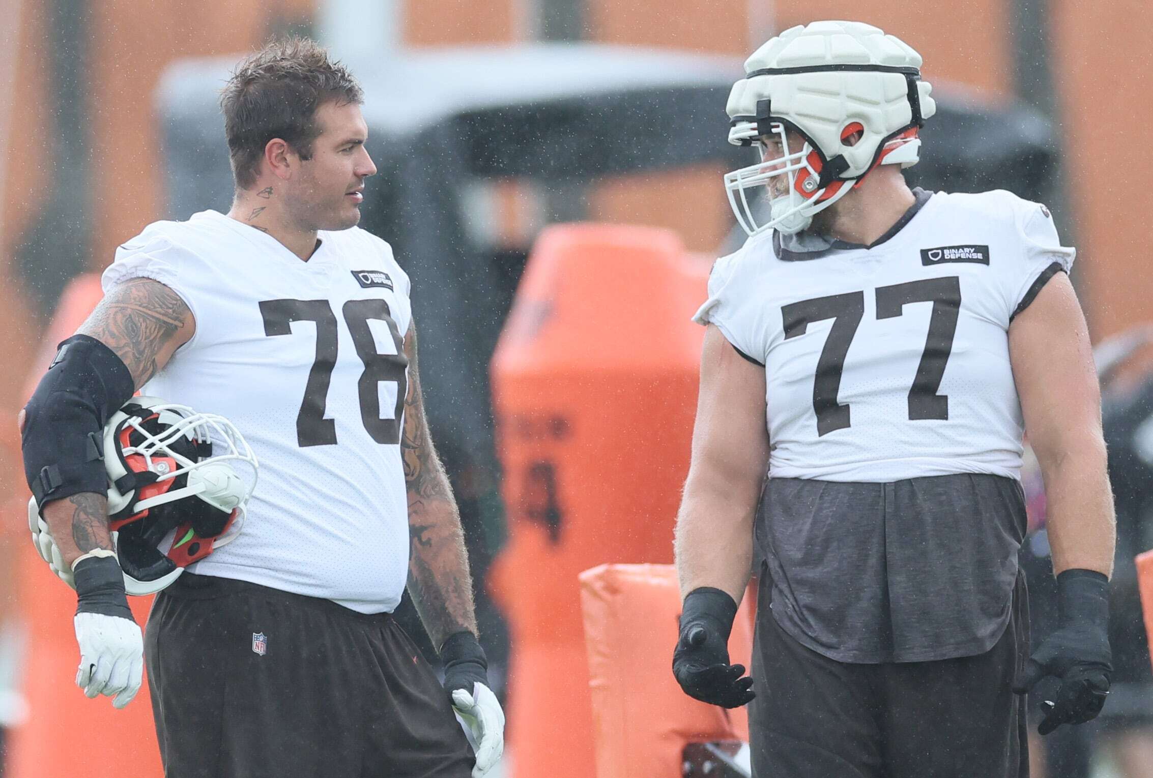 Browns rotated their right guards on Sunday and the future of the ...