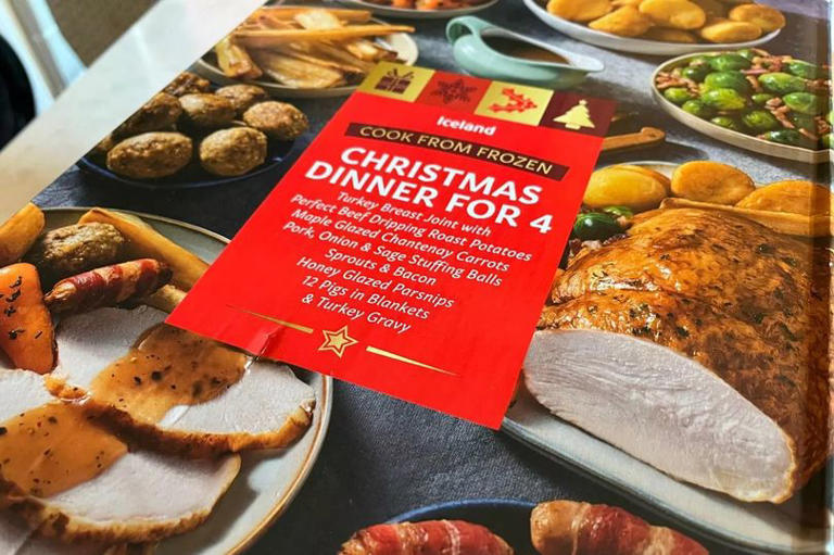 We tried Iceland's £25 Christmas dinner in a box, here are our thoughts