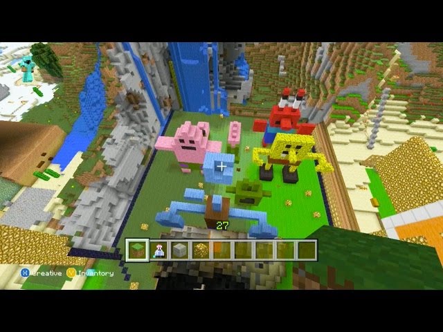 My little brother's Minecraft world