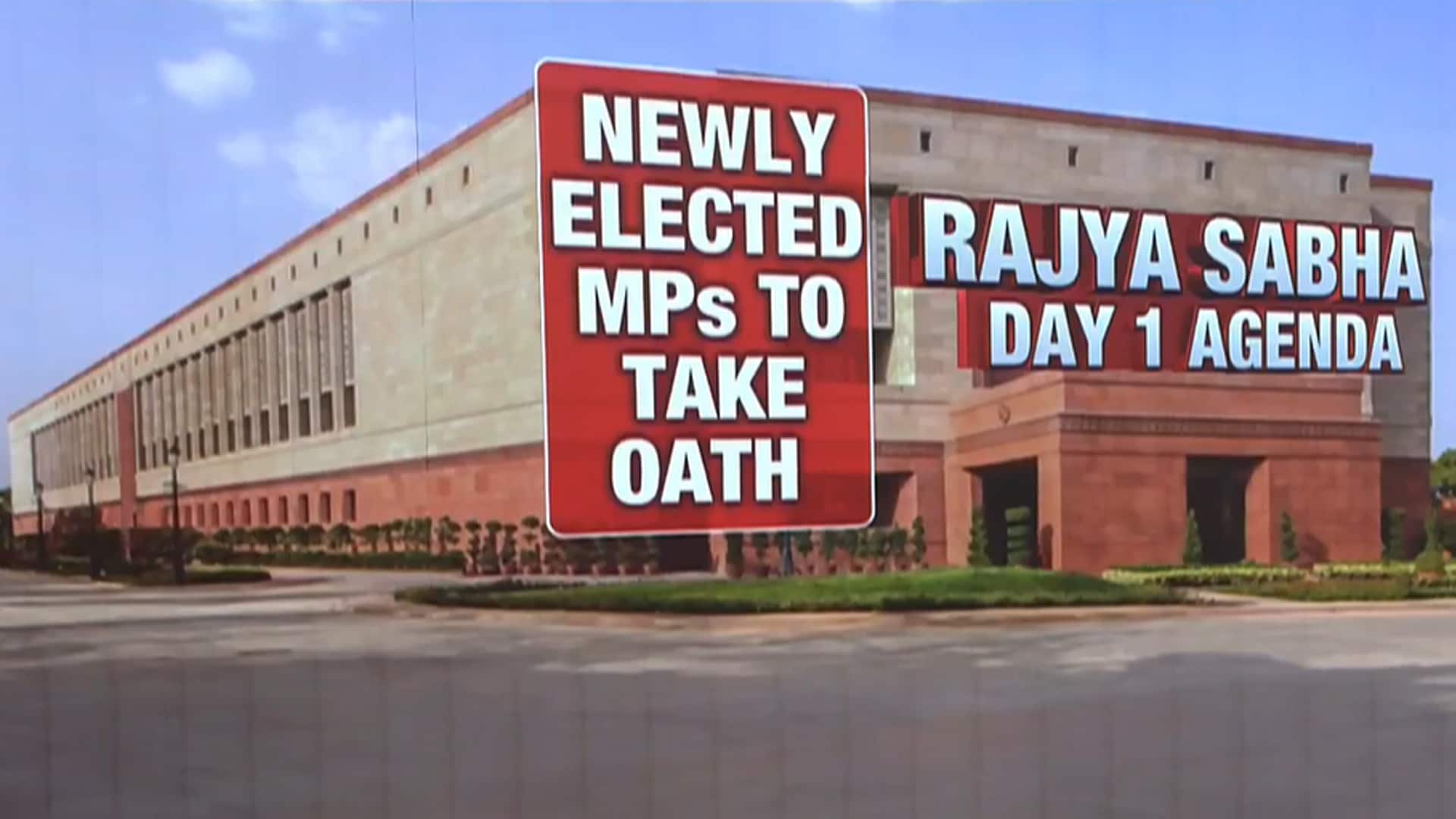 Rajya Sabha Winter Session Day 1: New MPs, Placard Protest Report ...