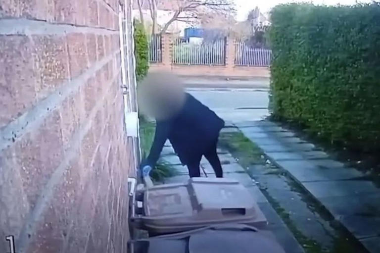 Evri driver sacked after actions caught on CCTV