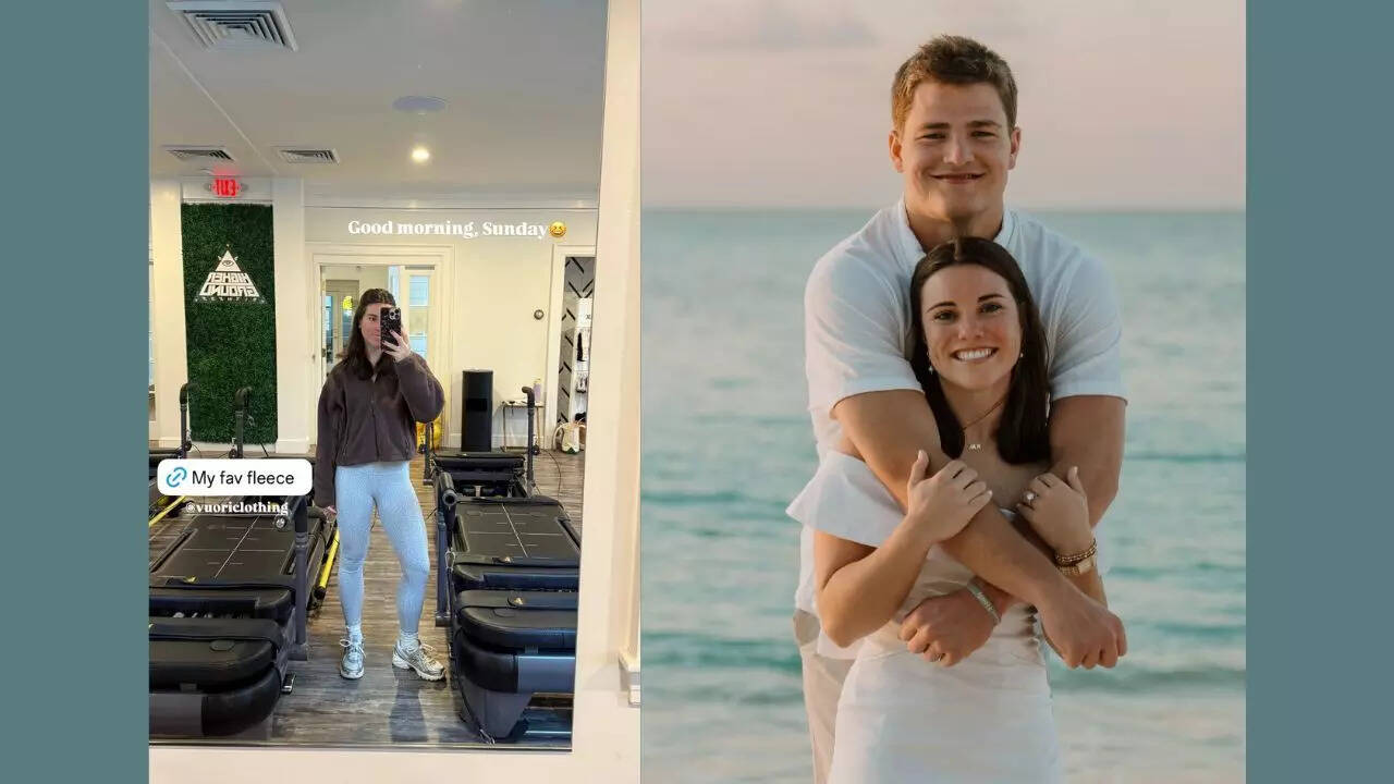 While Drake Maye preps quietly for Giants, wife Ann’s viral gym photo brings unexpected buzz to ...