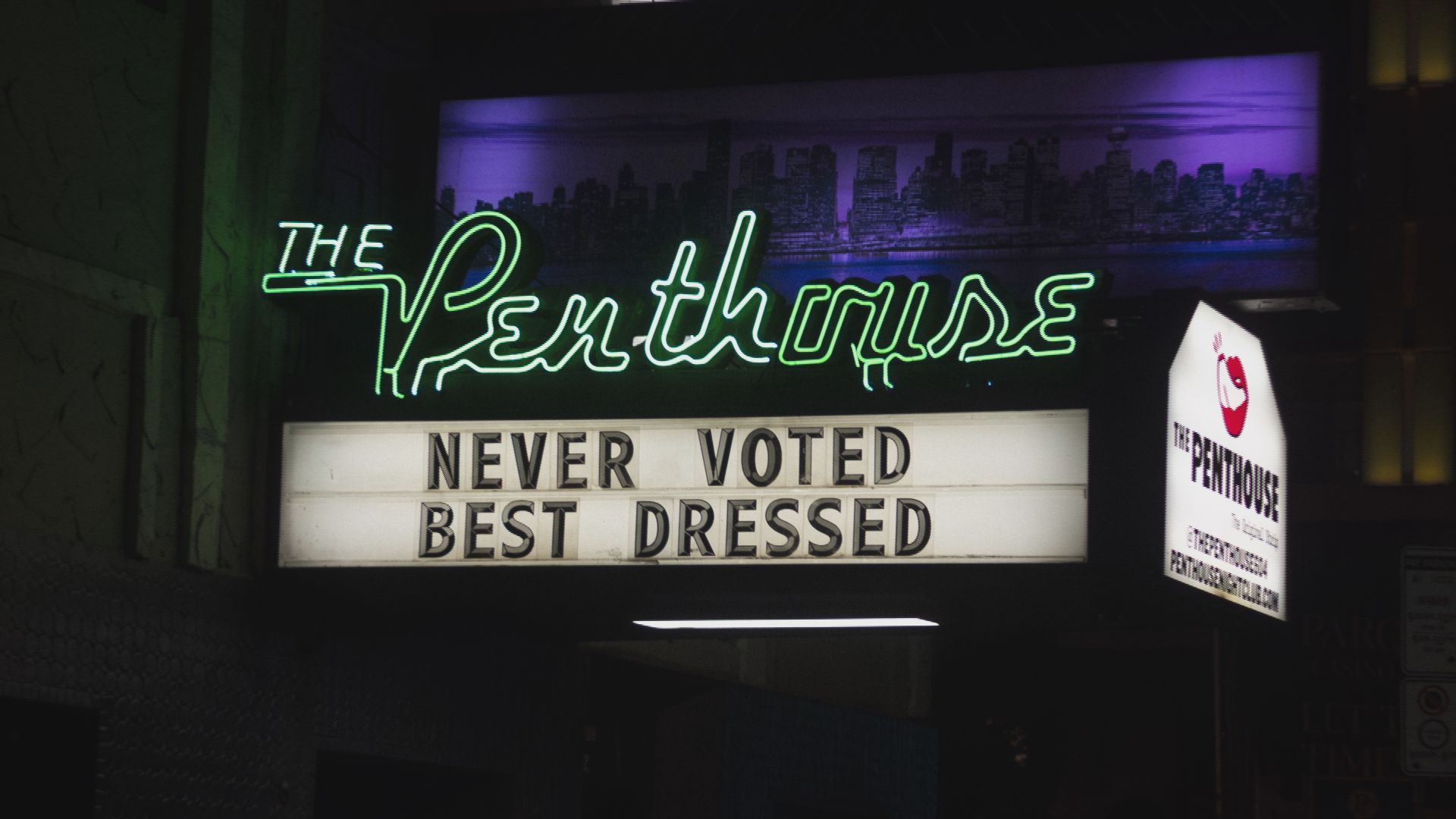 A sign of the times - The best of the Penthouse Marquee