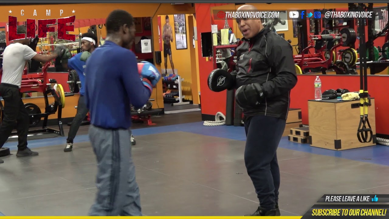🔴Richard Commey in camp with Andre Rozier; speedbag workout on point ...
