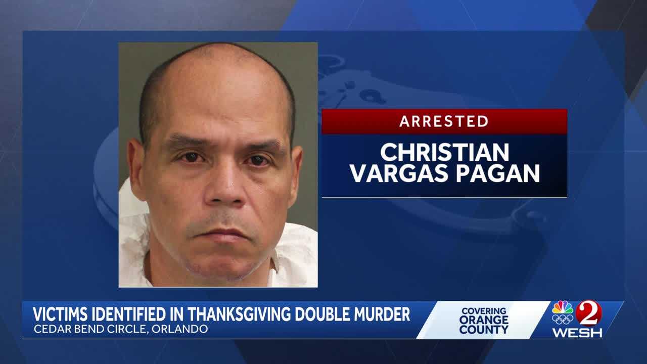 Victims identified in Thanksgiving double murder, suspect in jail