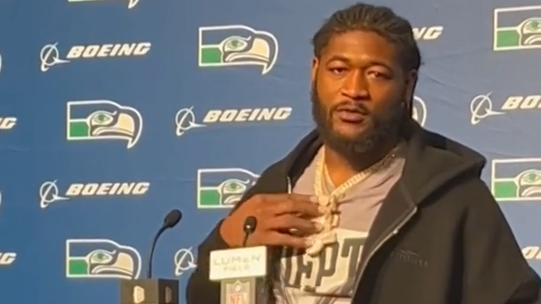 Before his best Seahawks game, Ernest Jones had a week that enriched ...