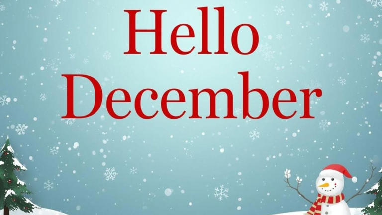 Hello December: Beautiful images, wishes, and messages to welcome last ...