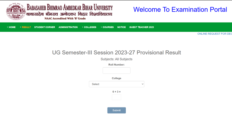 BBABU UG result 2023 released at brabu.net: Direct link to download ...