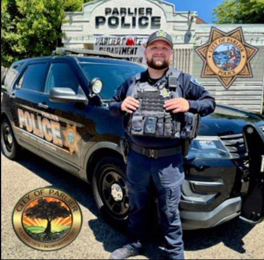 Parlier police officer killed in crash on his way to work, authorities say