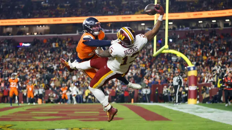 Treylon Burks catch: Commanders WR has play of the year in SNF matchup ...