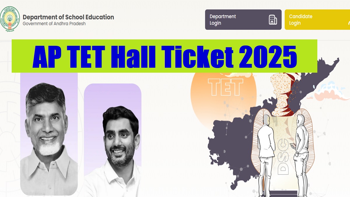 AP TET Hall Ticket 2025: Admit Card Released on Dec 3 at aptet.apcfss ...