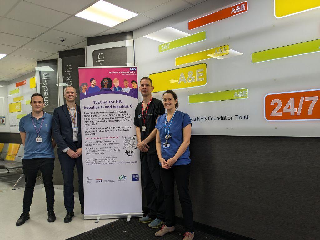 Routine opt-out blood borne virus testing in A&E helps save lives